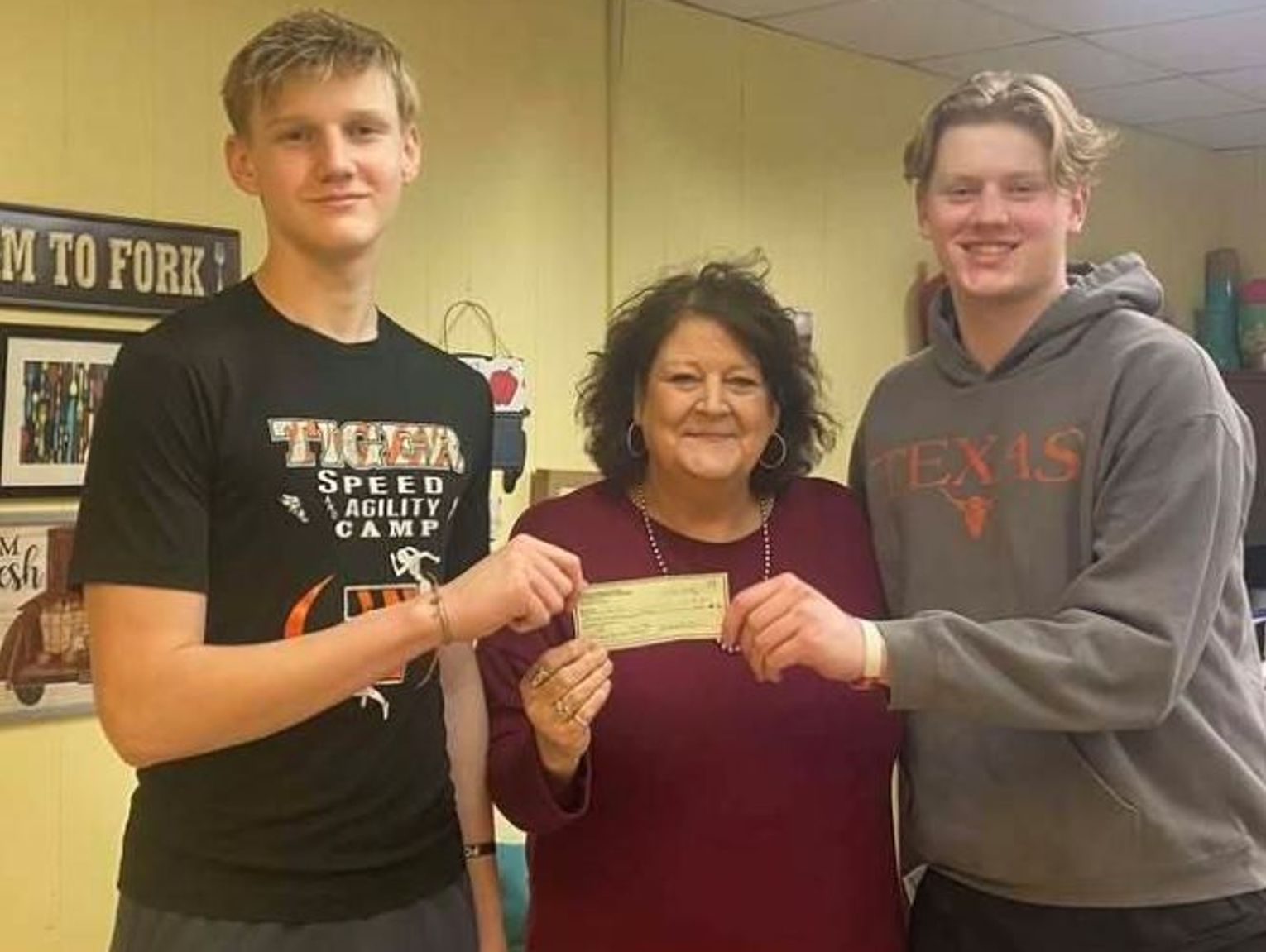Brothers giving back