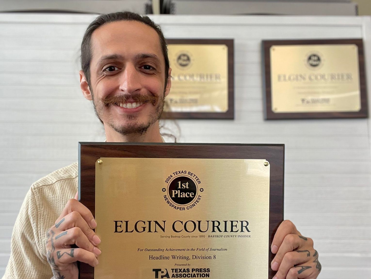 Courier takes honors at state awards