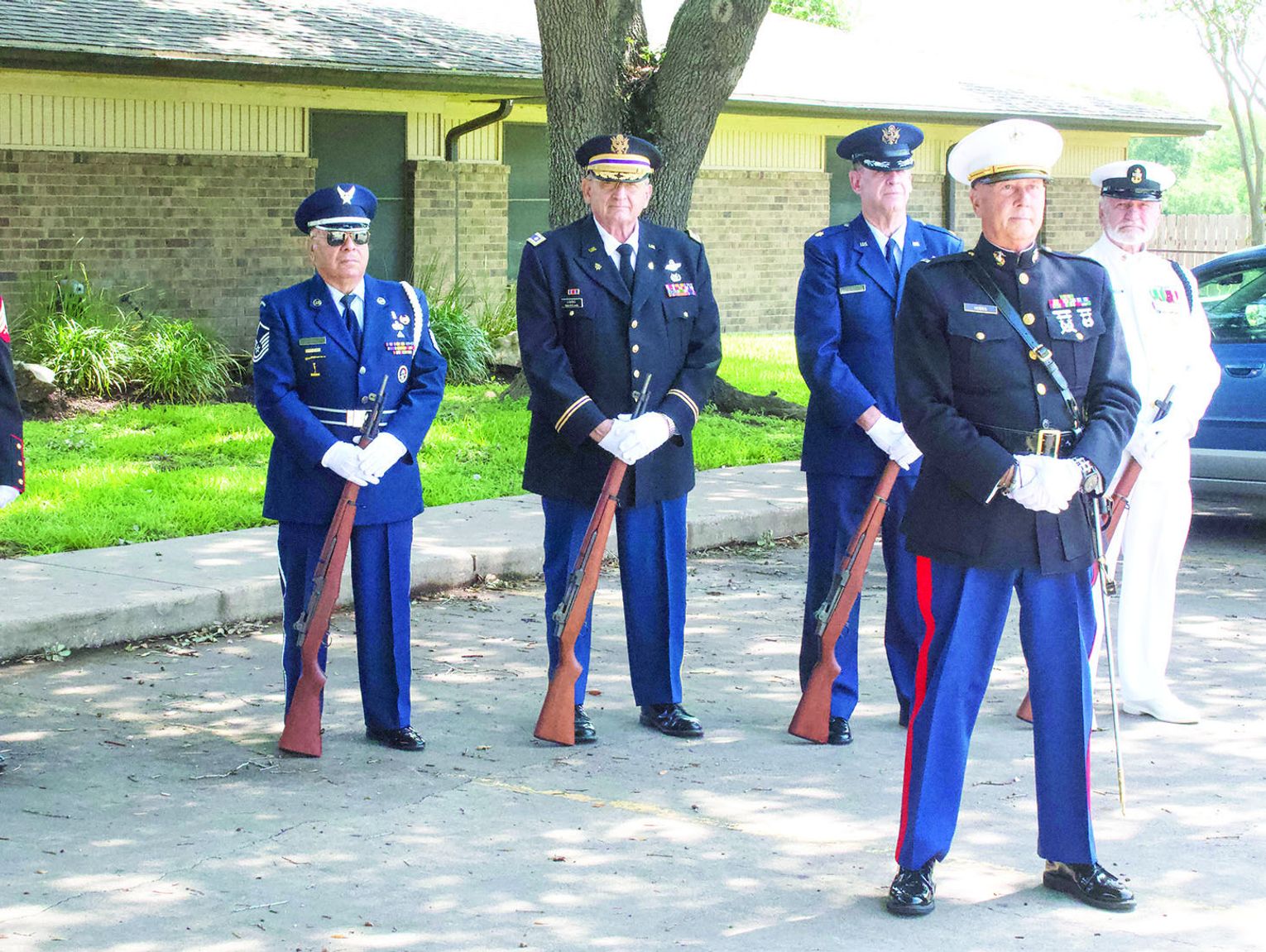 LOCAL HONOR GUARD NOT DONE SERVING