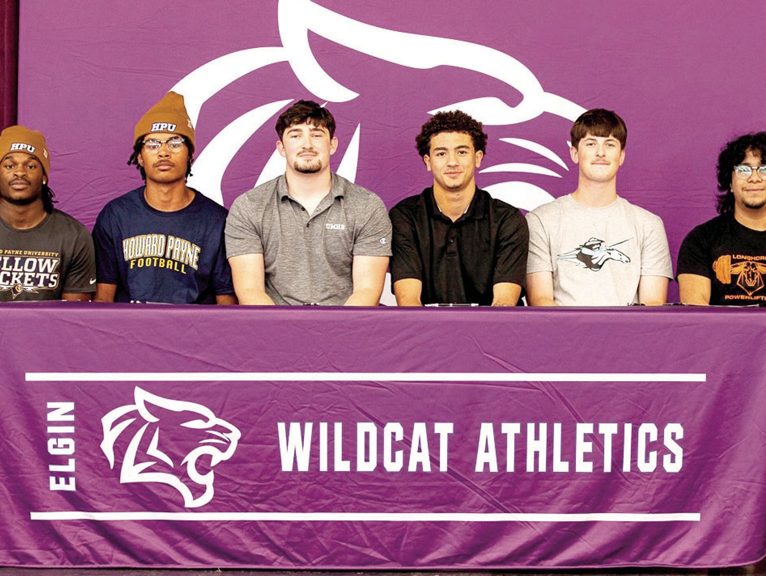 Six Elgin athletes sign to compete at the next level
